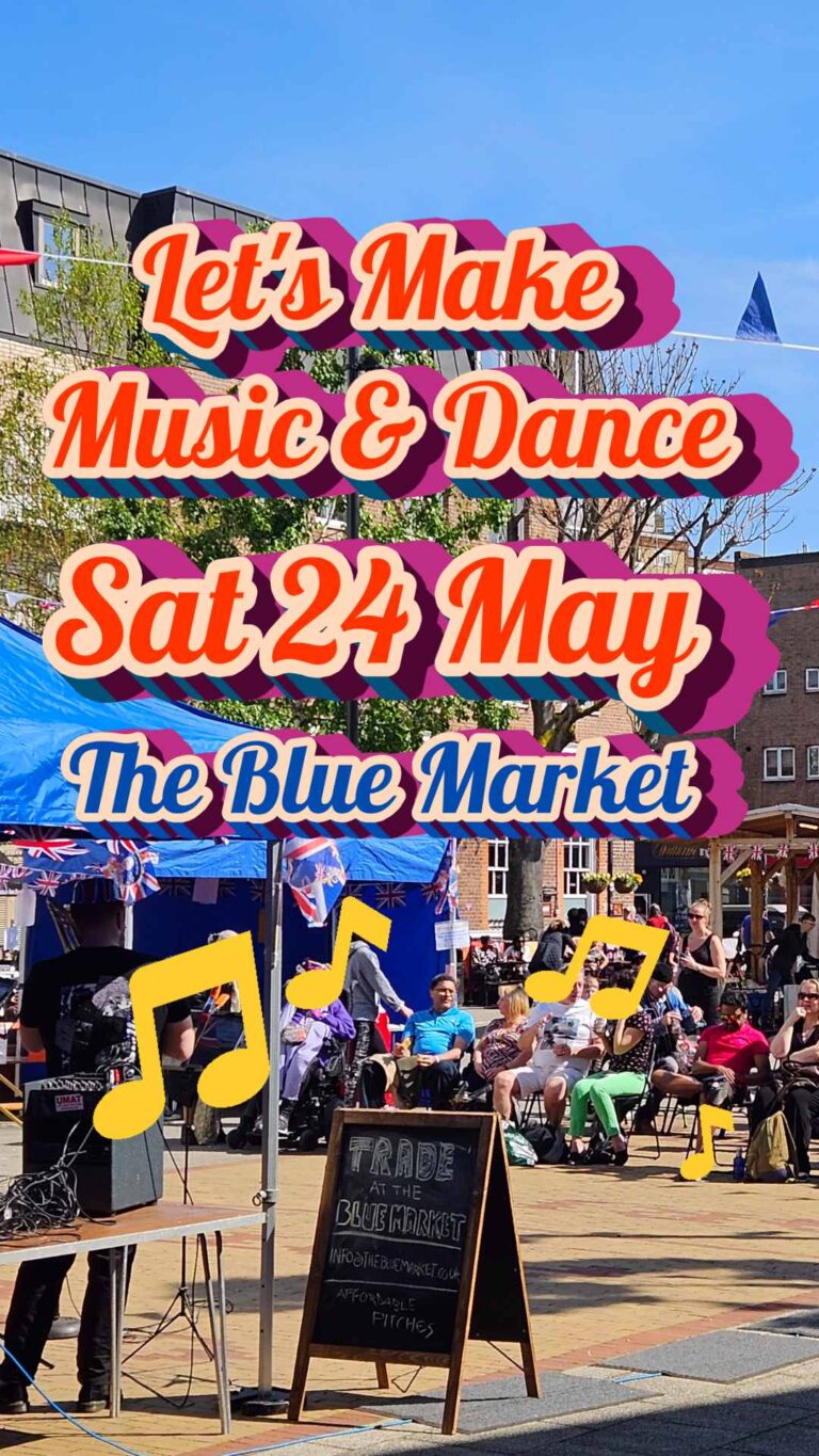 The Blue Market, Bermondsey's street market with free events